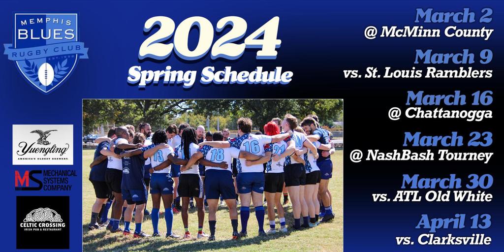 2024 Spring Schedule