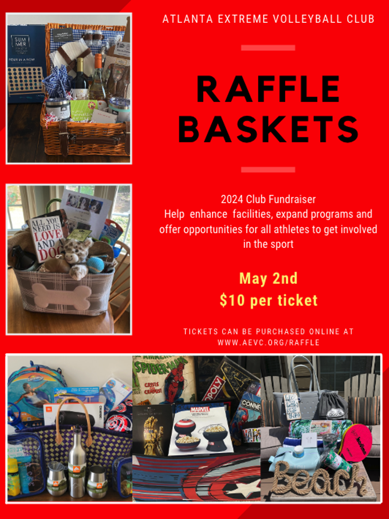 Welcome | Raffle Ticket 2024 | Atlanta Volleyball Academy