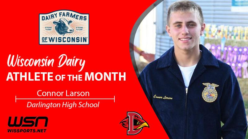 Wisconsin Dairy Male Athlete of the Month: Connor Larson, Darlington ...