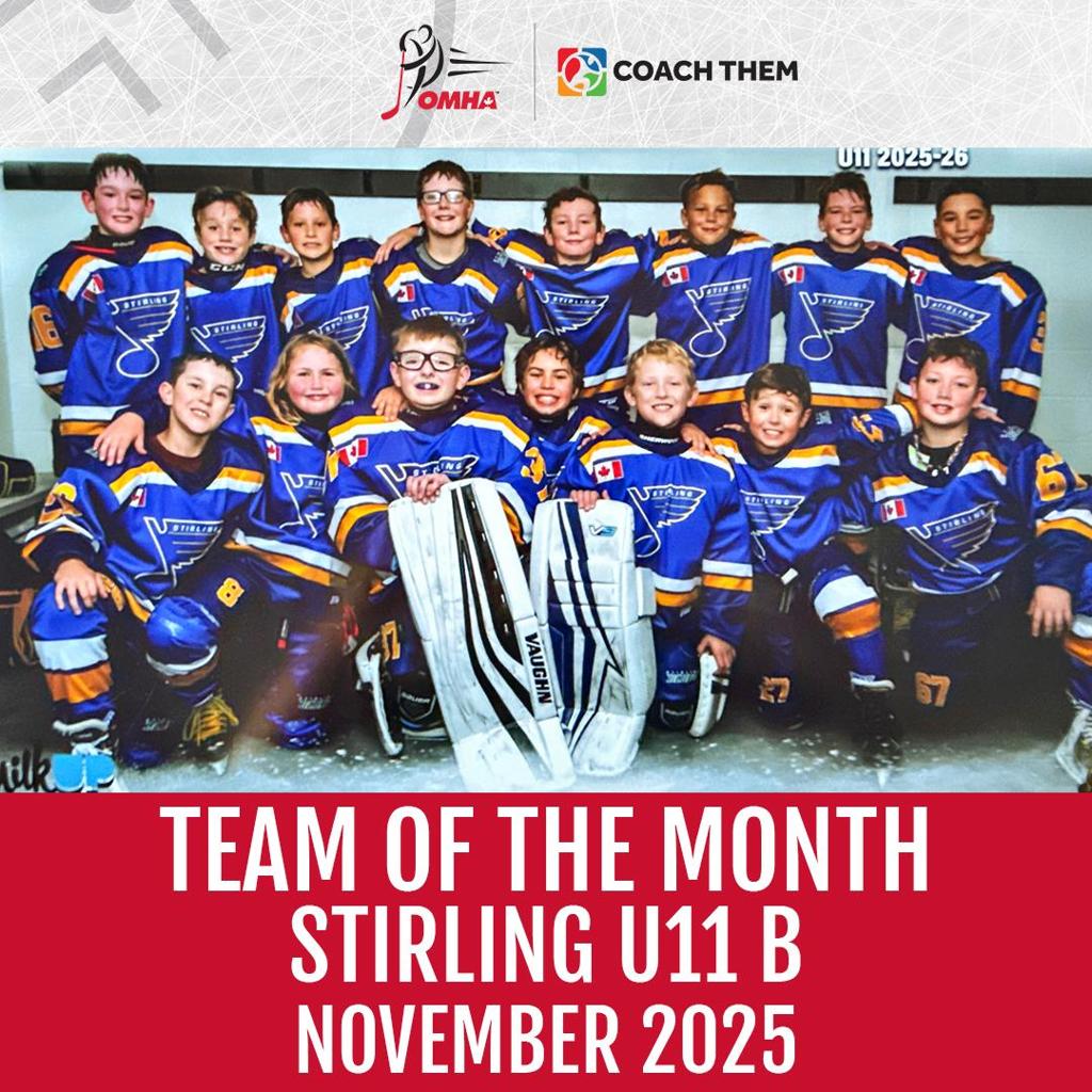 The Teams of the Month for November Are...