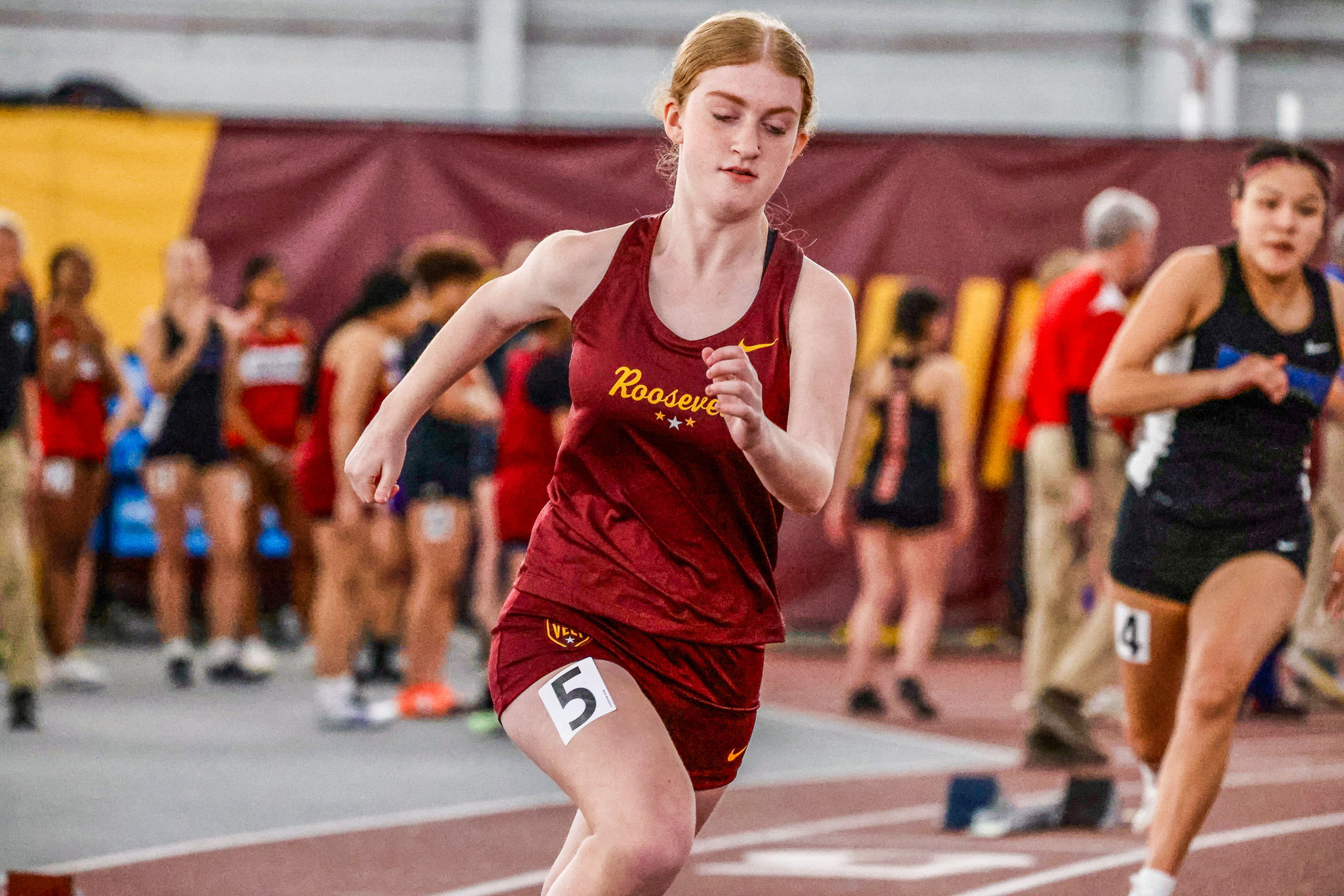 Track Team at U of M for Season Opener