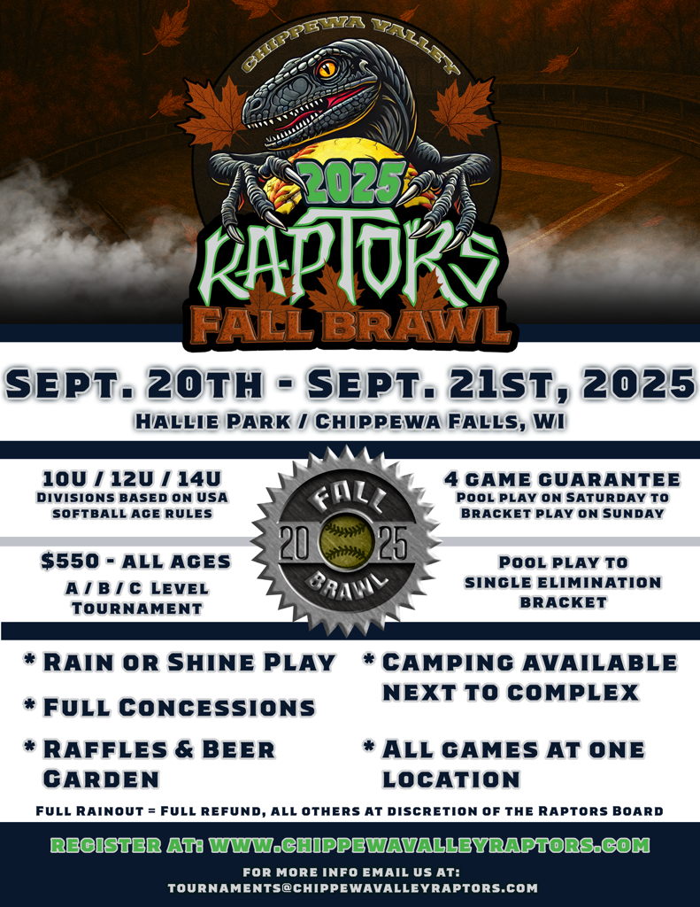 Chippewa Valley Raptors Fall Brawl