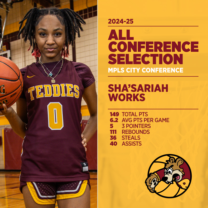 Sha’Sariah Works Named All-Conference