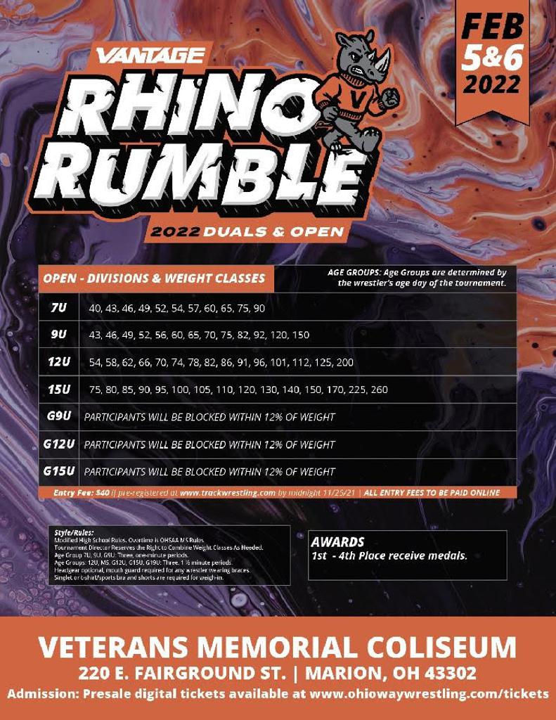 Rhino Rumble Open