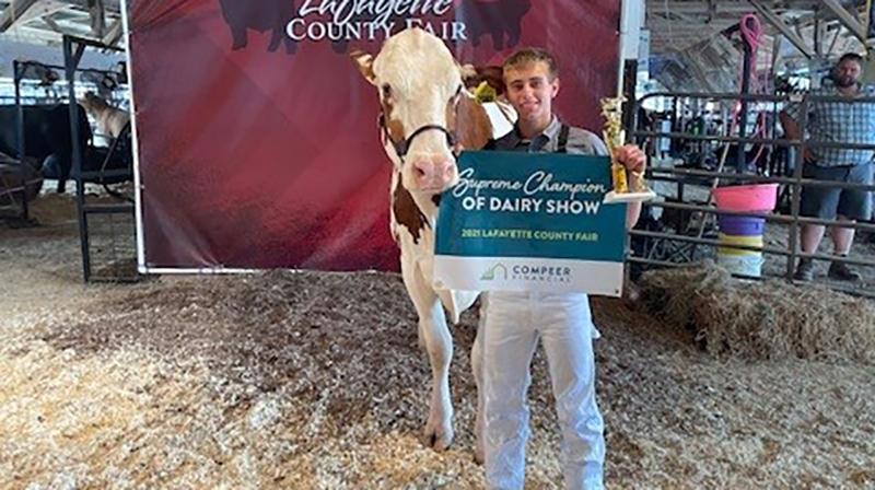 Wisconsin Dairy Male Athlete of the Month: Connor Larson, Darlington ...