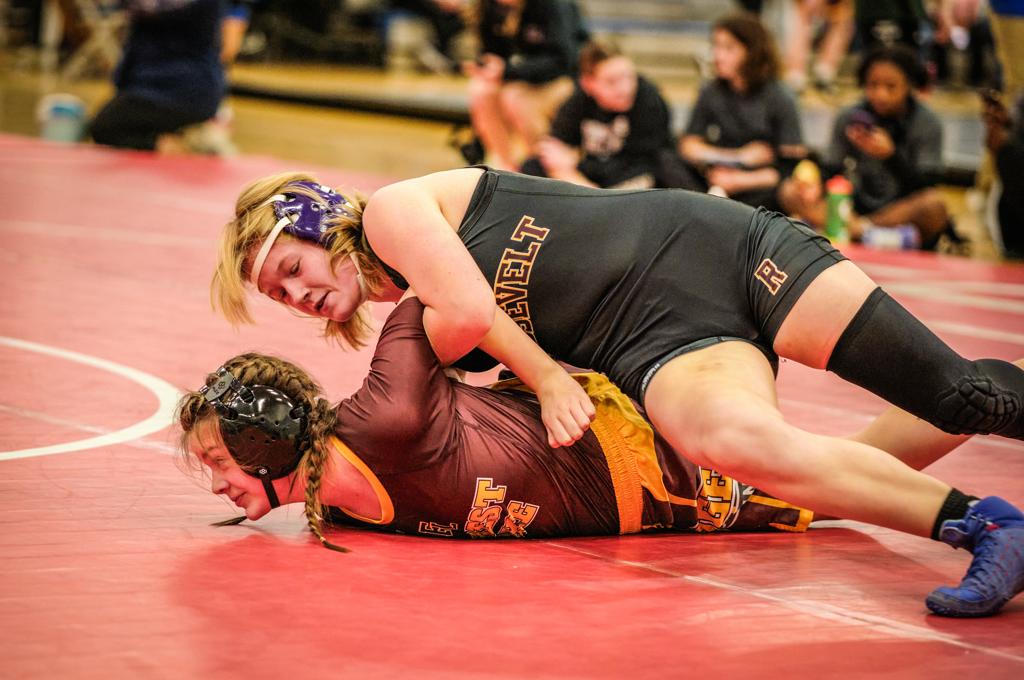 Wrestler Sam Hinman Takes 4th at Rebel Girls Holiday Classic