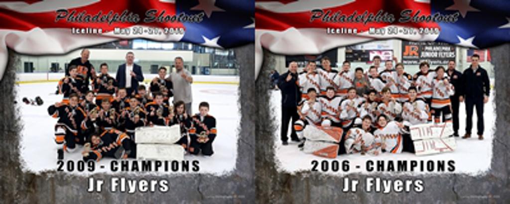 Two Jr. Flyers teams win championships at Philadelphia Shootout