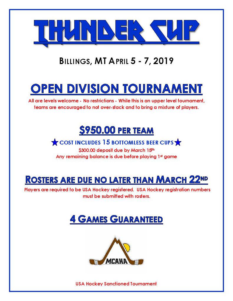 Thunder Cup Tournament