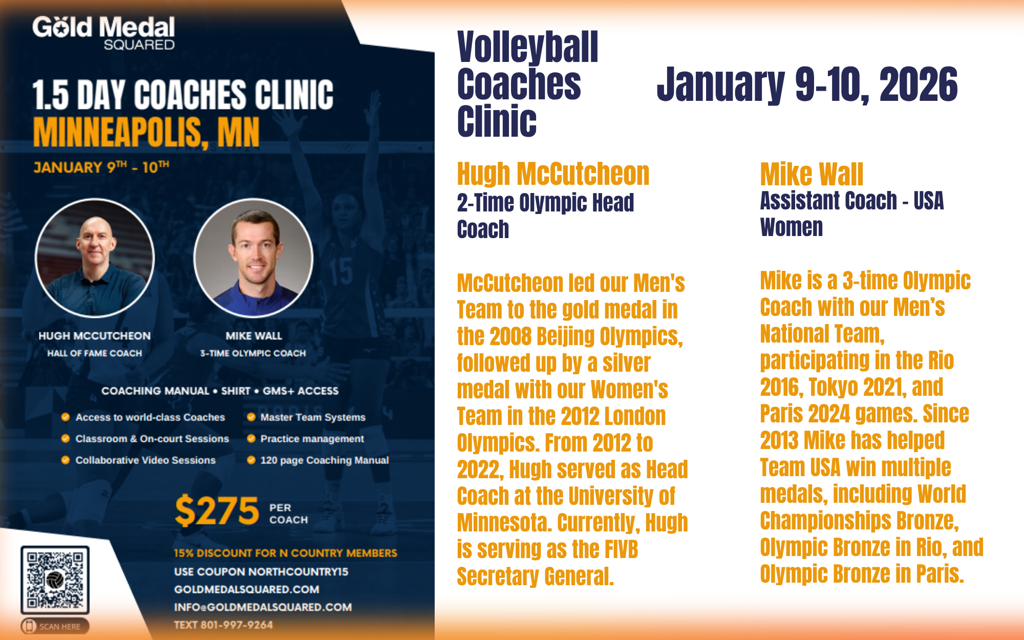 Gold Medal Squared Coaching Clinic