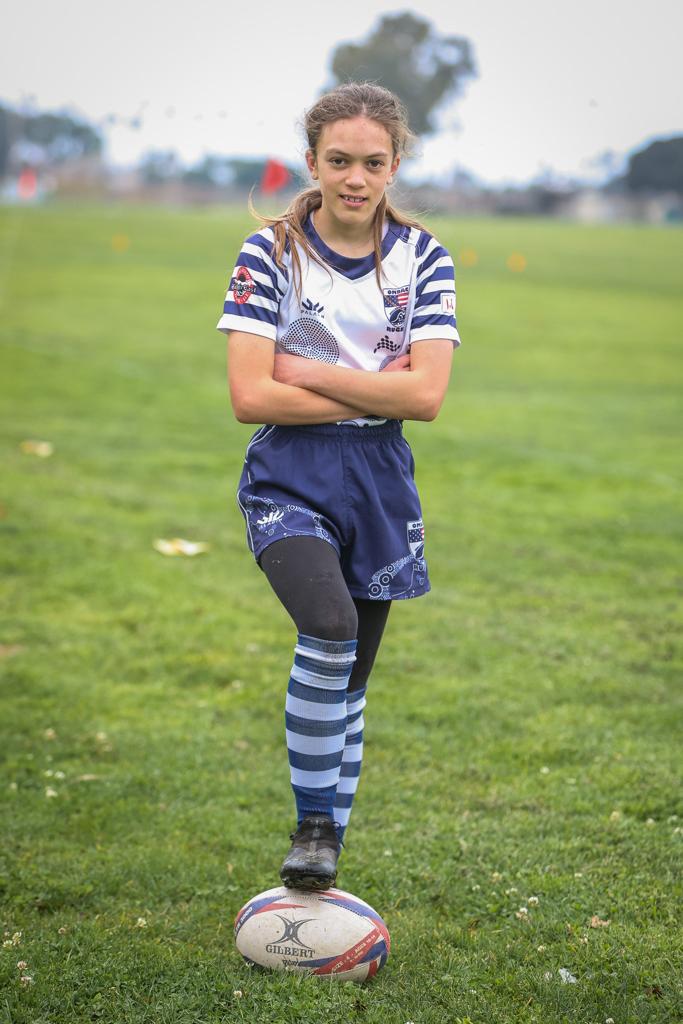Girls Play Rugby