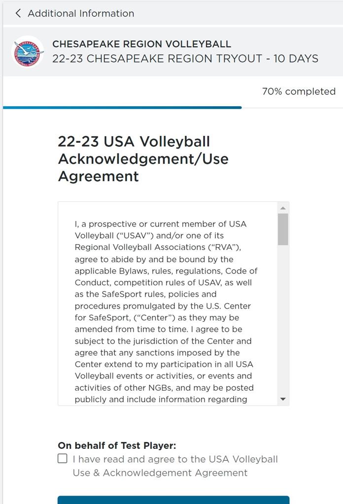 CHRVA Registration Help