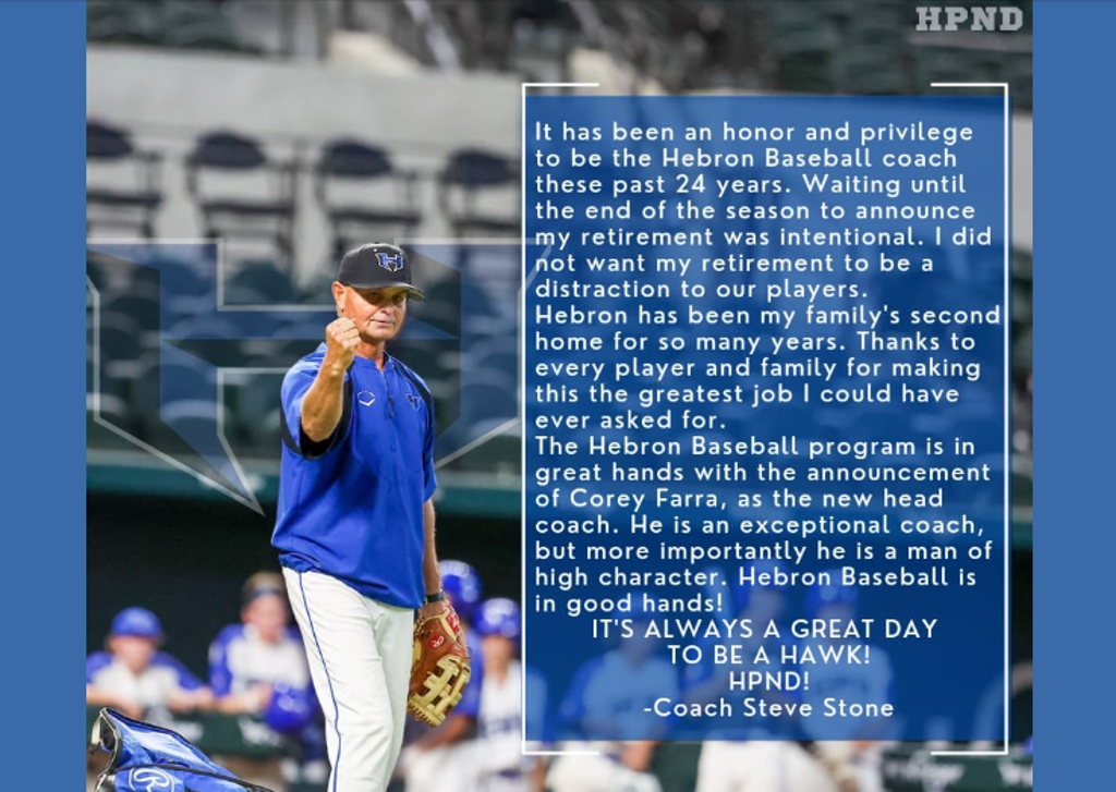 Hebron High School - Baseball