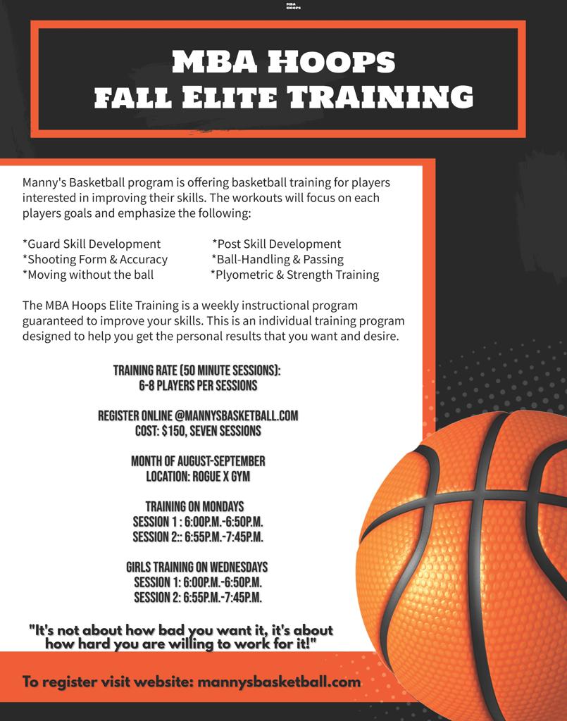 MBA Hoops Elite Training