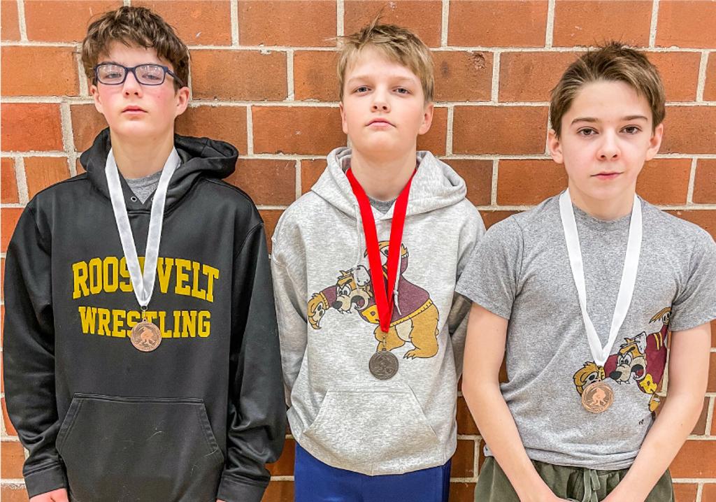 Teddy Wrestlers 9th Grade Sections Results