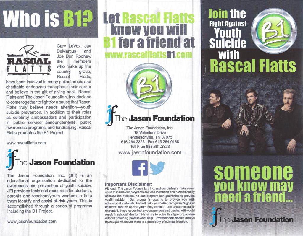 Jason Foundation: Suicide Prevention Materials