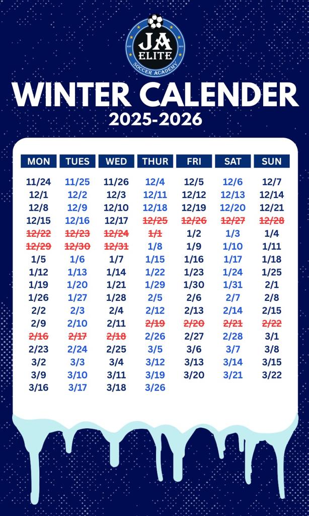 2025/2026 Winter Futsal Program