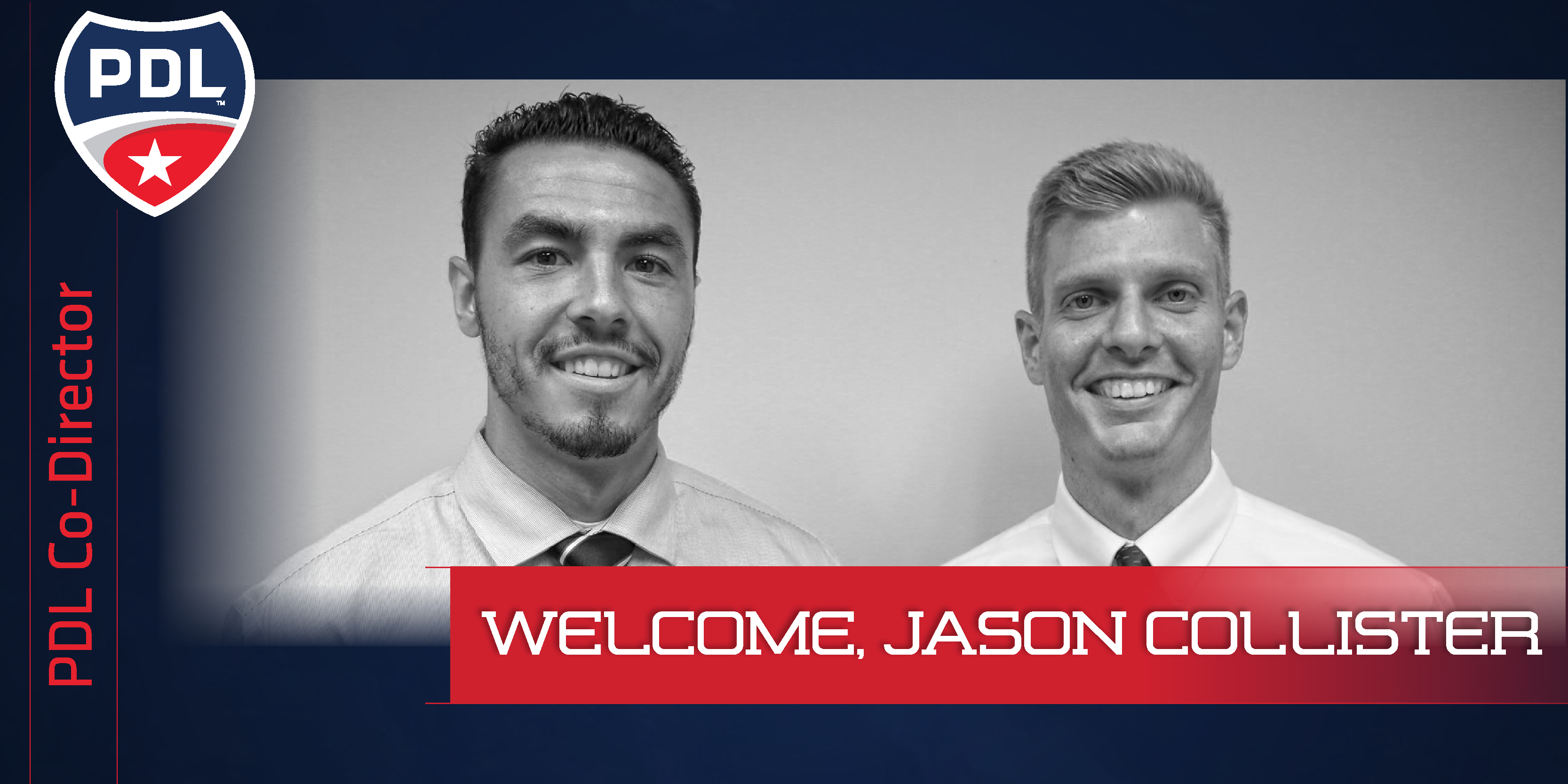 PDL Names Jason Collister as Co-Director