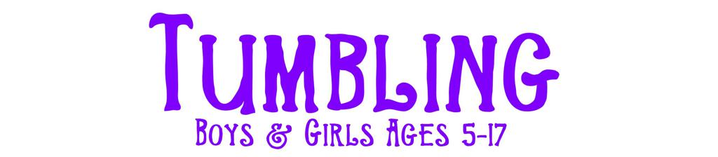 Tumbling Program (Age 4 - 17)