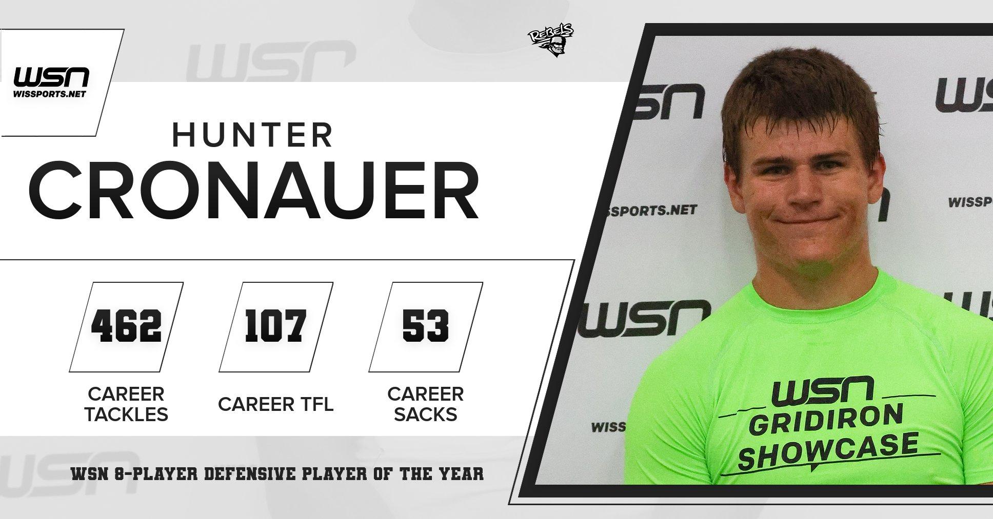 Hunter Cronauer of Wabeno/Laona selected as WSN 8-Player Football ...