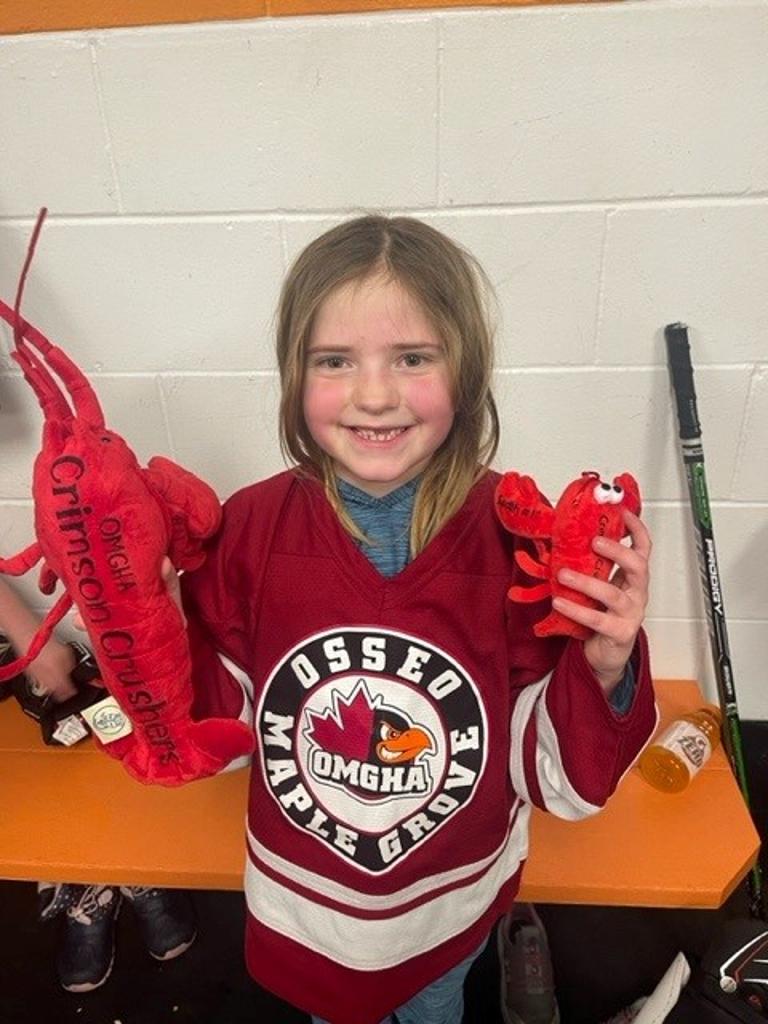 Girls Mites Crimson Crushers