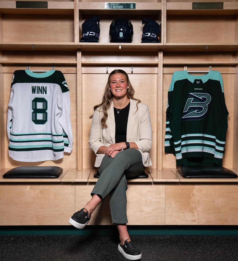 Winning: Haley Winn's Journey from Backyard Rinks to Boston Fleet
