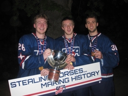 Winning Gold! Congratulations Travis Boyd, Dan Carlson and Matt McNeely!