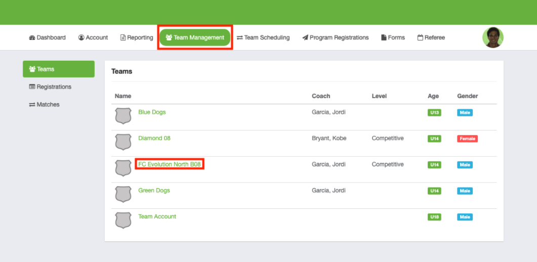 Upload Photos Into GotSport