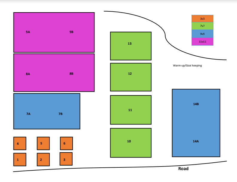 Practice Fields / Schedule