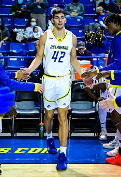 Former 'Nova center Dylan Painter finding success at Delaware