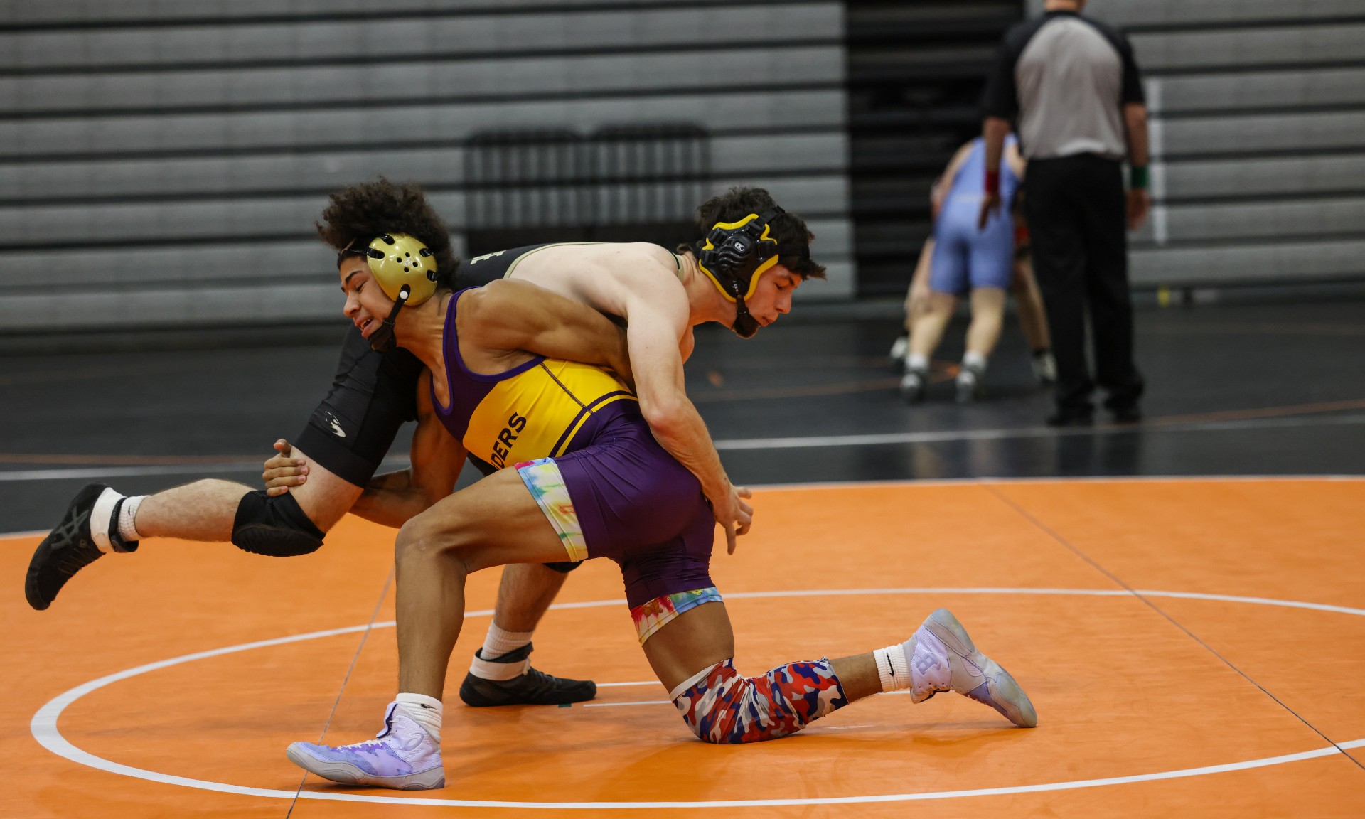 Wrestling Building with Youth