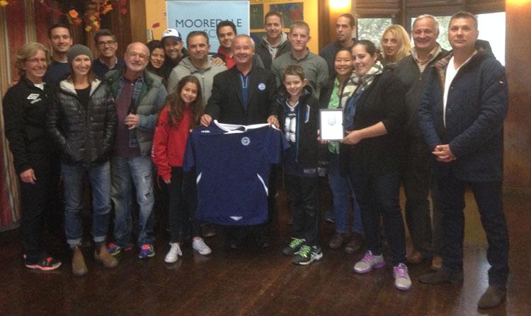 Mooredale SC Presented With Club Excellence Silver Award