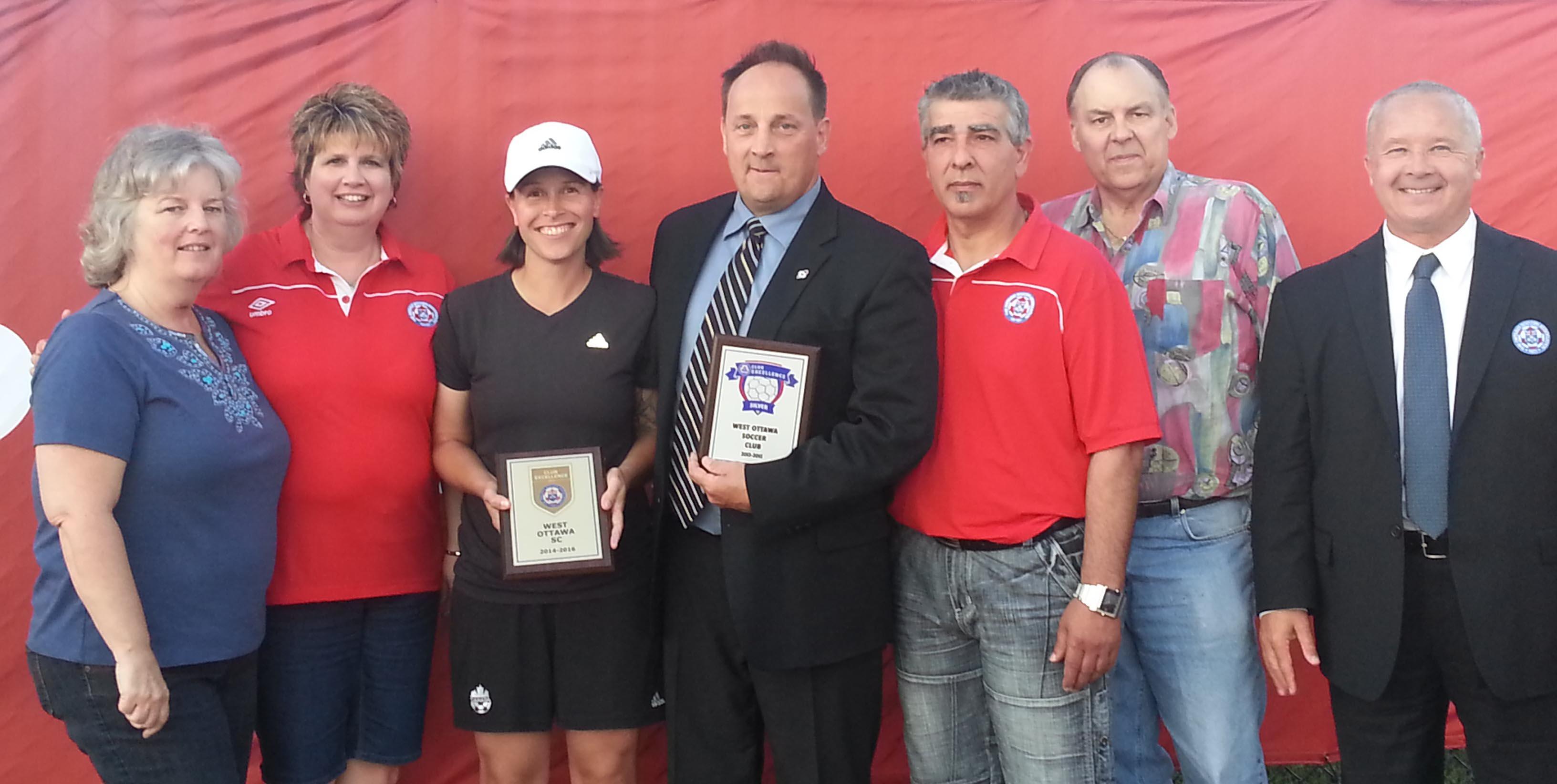 West Ottawa Receives Gold Club Excellence Award