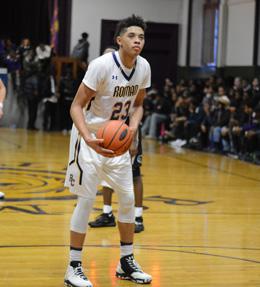 Lundy goes for double-double as Roman storms West Catholic