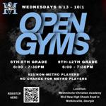 Open Gym Information