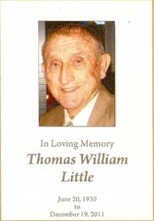 Tom Little Scholarship